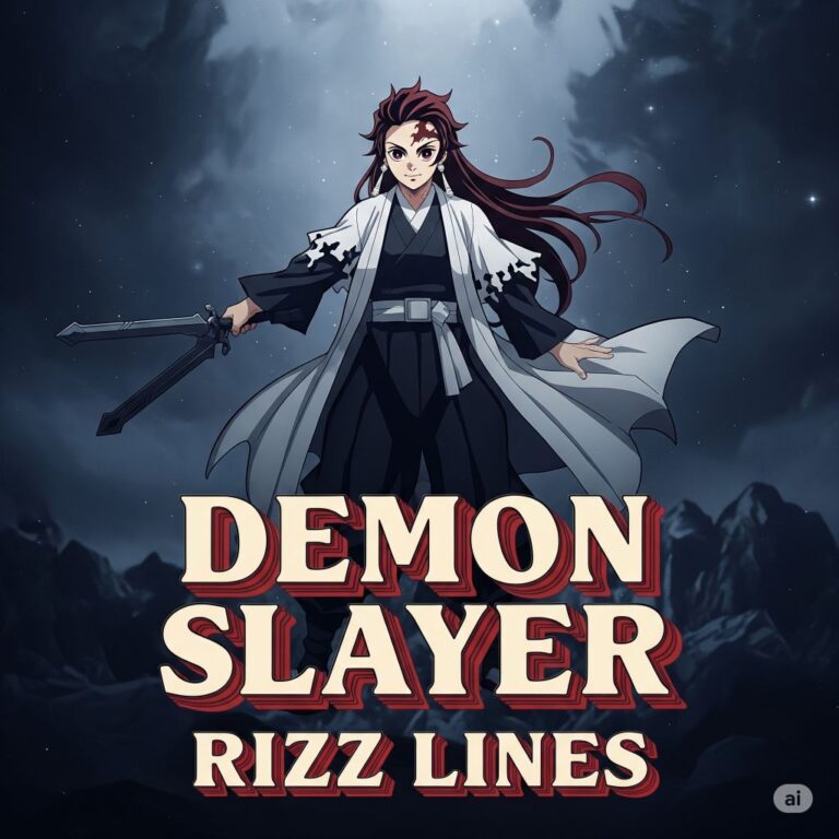 Demon Slayer Rizz Lines: Slice Through the Darkness of Love! - All Rizz ...
